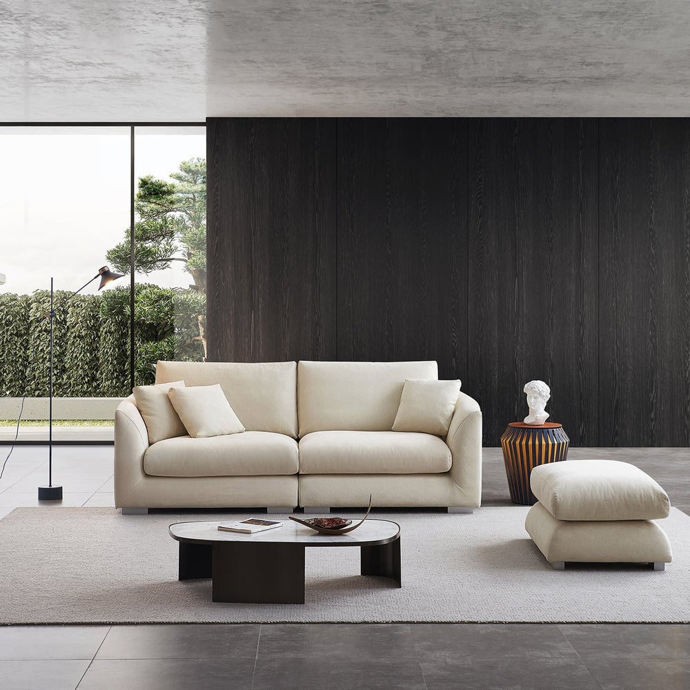 Feathers Sofa + Ottoman | Valyou Furniture